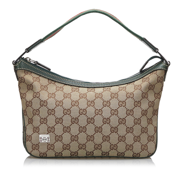 Gucci | Bags | Gucci Gg Canvas Web Baguette | Poshmark